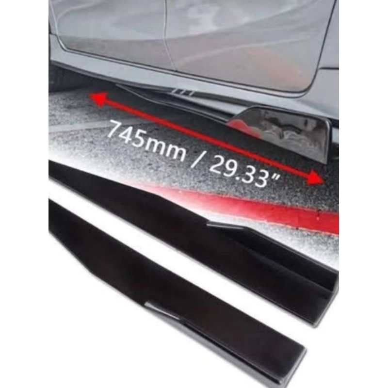 Sideskrit Universal Side Winglets 75 ซม. คู่ขวาซ้าย | Shopee Thailand