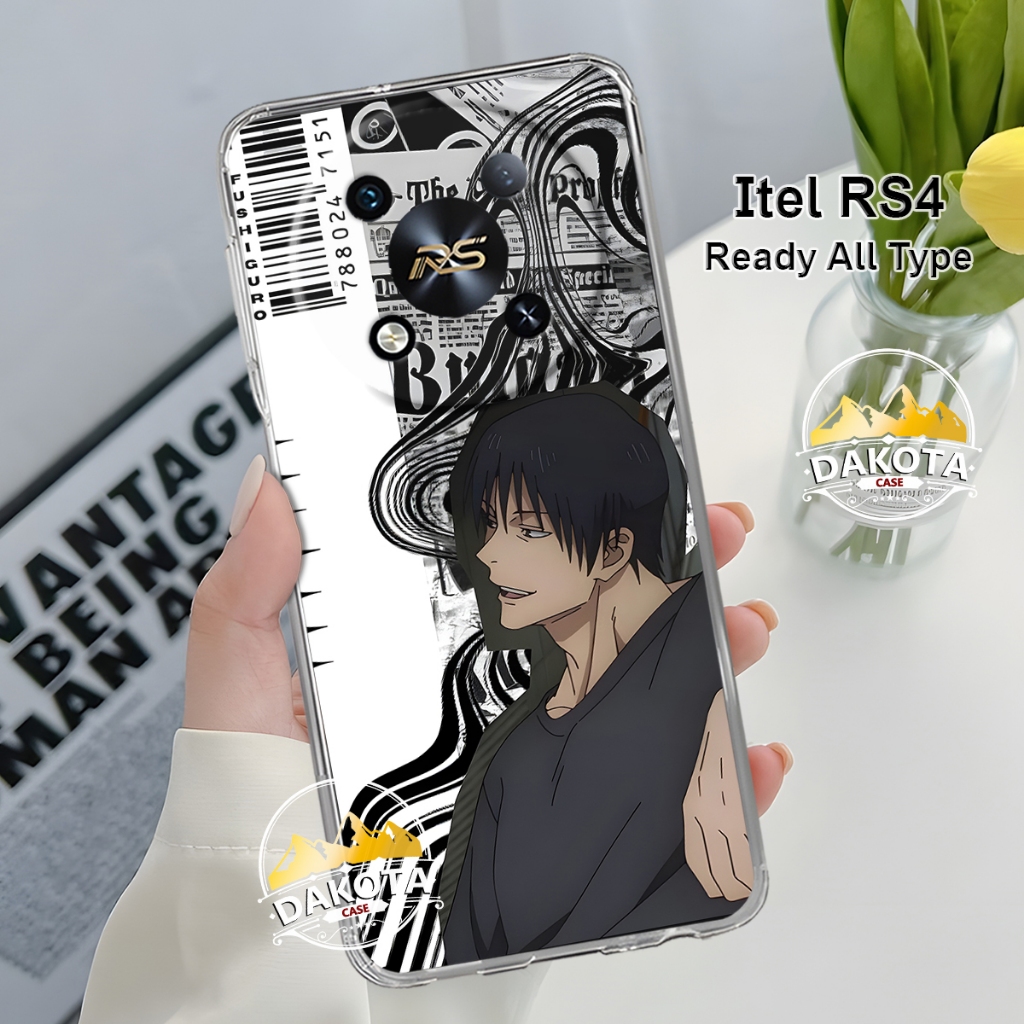 ล่าสุด Itel RS4 Hp Softcase - Cool Anime Motif เคสซิลิโคน Fusion Case ...