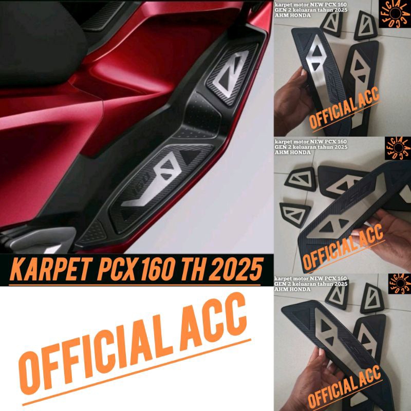 Honda PCX 160 TH 2025 FOOTSTEP CARPET | Shopee Thailand
