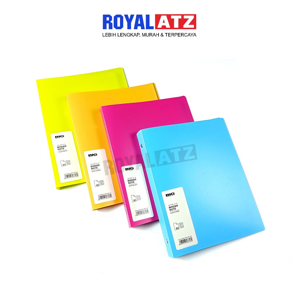 Big A5 & B5 Plain Binder สีพาสเทล / เครื่องผูกสีพาสเทลธรรมดา / เครื่อง ...