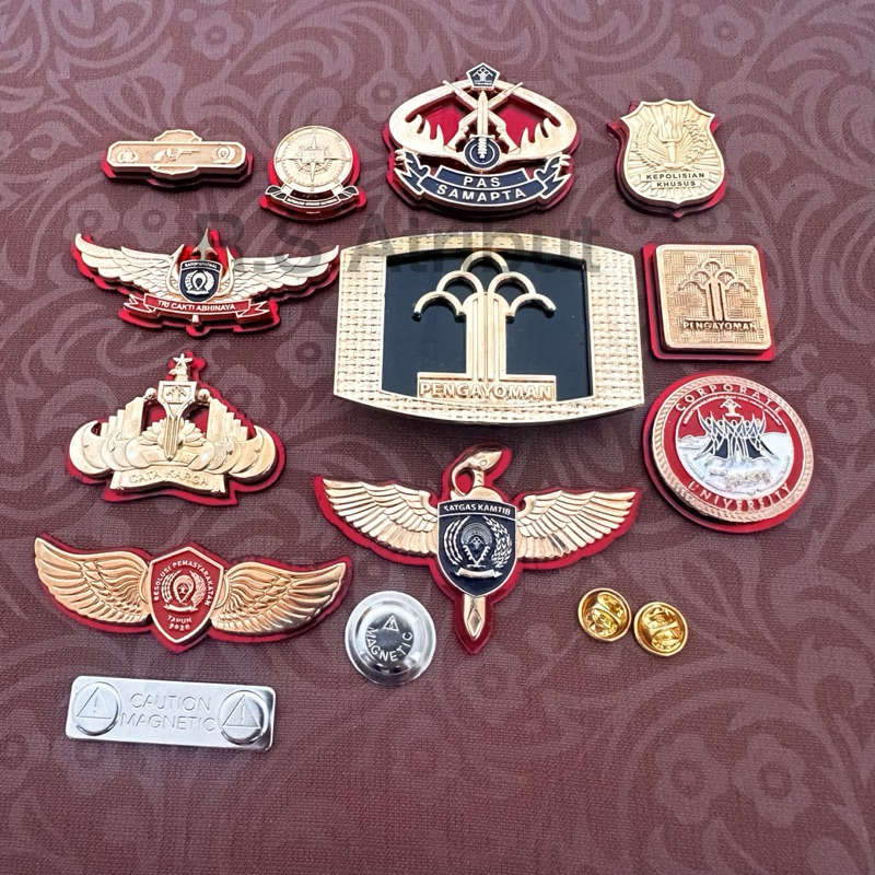 หมุดป้องกัน / Pas Samapta / Kmatib Task Force / Polsus Pin / Cata Karga ...