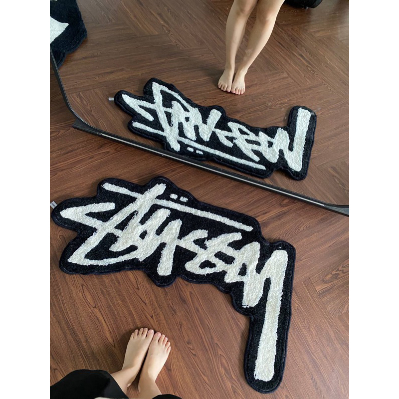 พรม tucksarugs stussy แบบกําหนดเอง 100ซม | Shopee Thailand