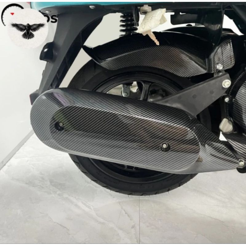 ฝาครอบท่อไอเสีย - ฝาครอบไอเสีย - ฝาครอบท่อไอเสีย - YAMAHA FAZZIO Carbon ...