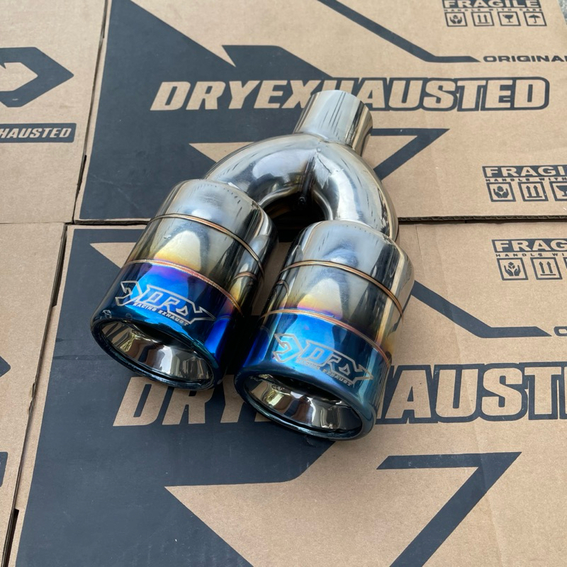 Blue Grock Branch DRY Exhausted Car Racing Exhaust | Shopee Thailand