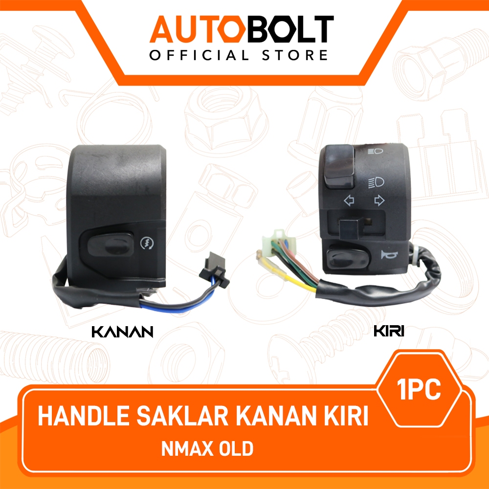 สวิตช์มือจับซ้ายขวา NMax Old N Max Lama Holder Switch Stater Dim ...