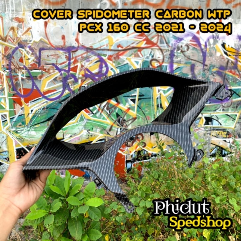 ฝาครอบ Fr Speedometer Pcx 160 Part Original Carbon Wtp | Shopee Thailand