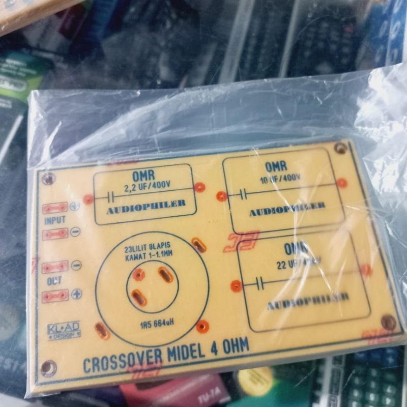 Midel passive crossover pcb 4 โอห์ม | Shopee Thailand