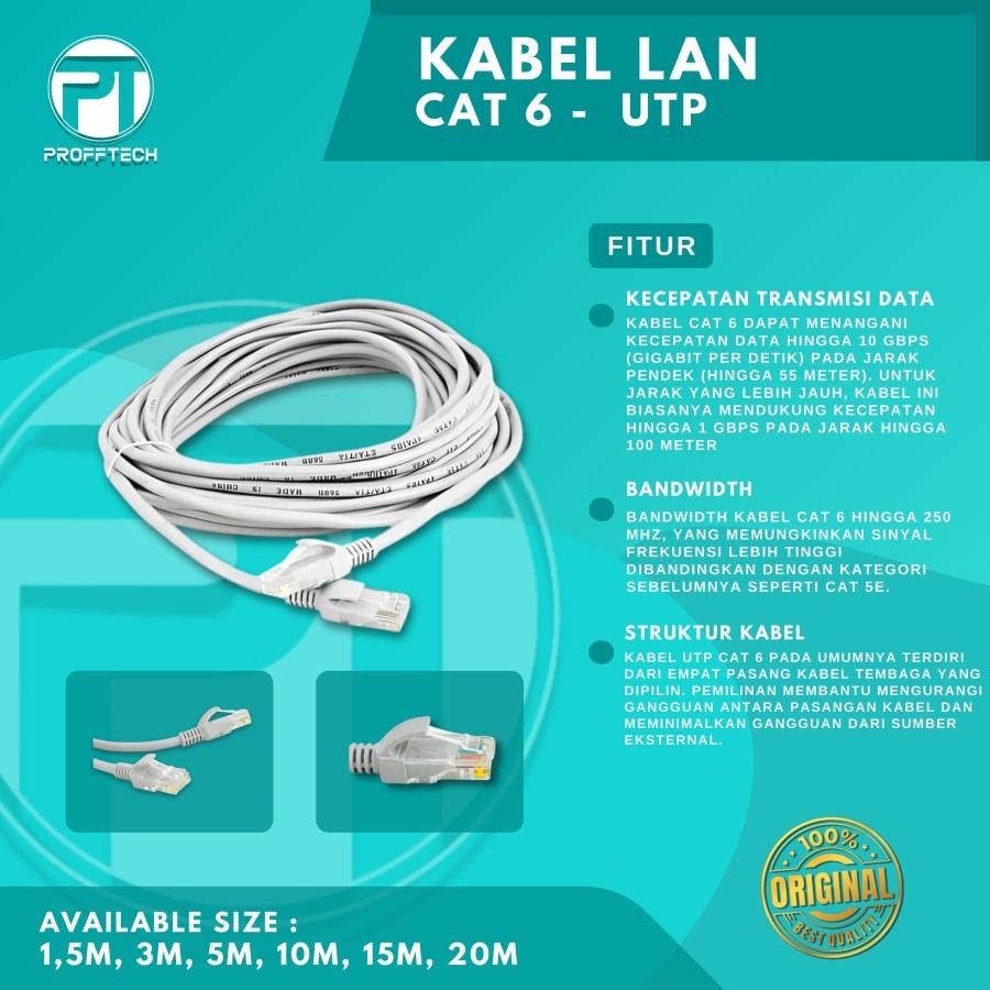 Cat 6 Utp Lan Cable Cat 6 Utp Cable 15 เมตร Cat 6 Lan Cable 15 เมตร ...