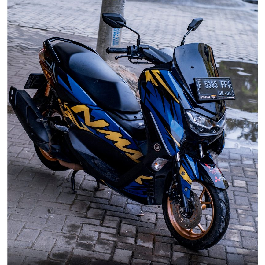 รูปลอก Nmax Old 2016-2019 สติ๊กเกอร์เต็มตัวรูปลอก Nmax Full Body AGM001 ...