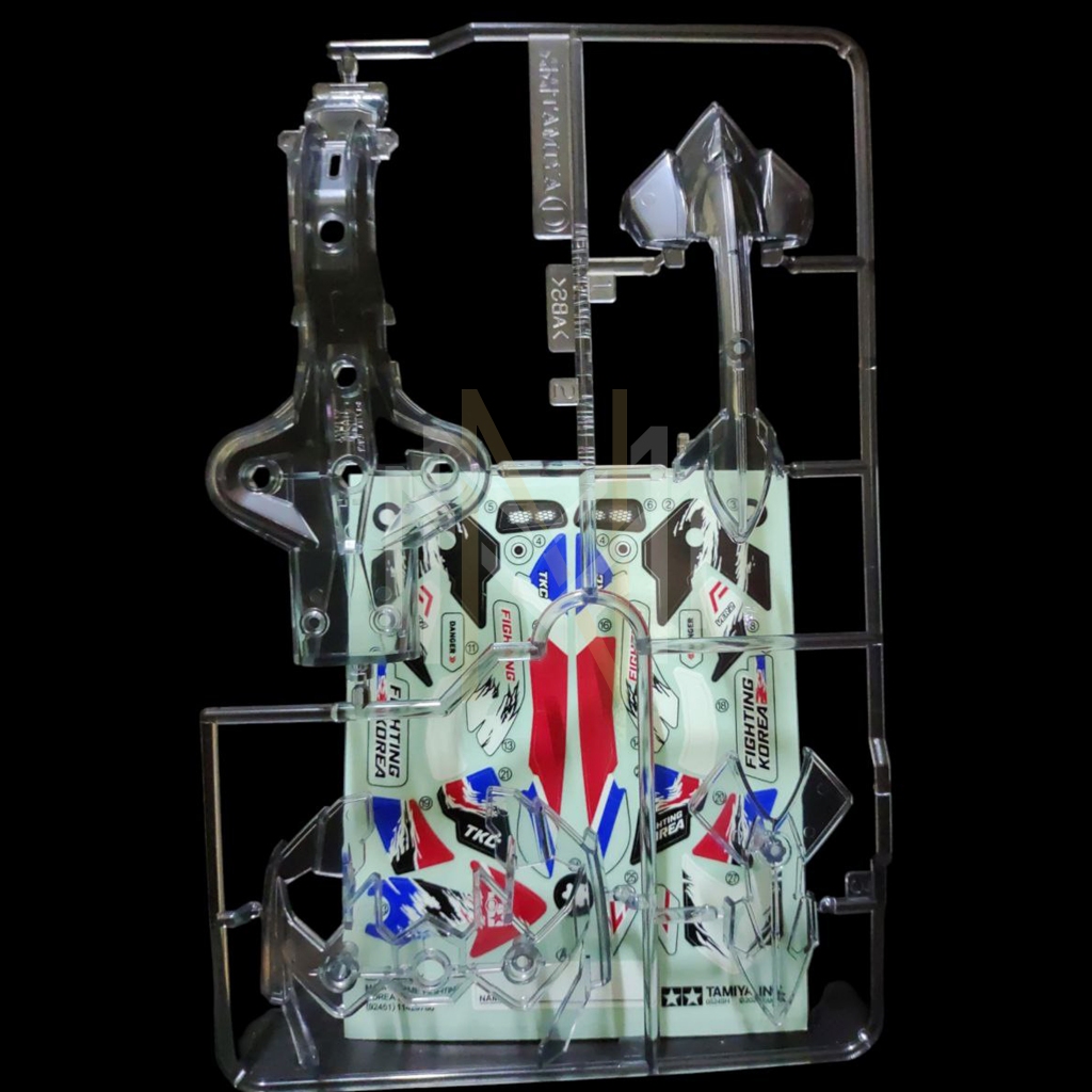 Tamiya Mach Frame Korea Edition Body + Decal Original (FM-A) | Shopee ...