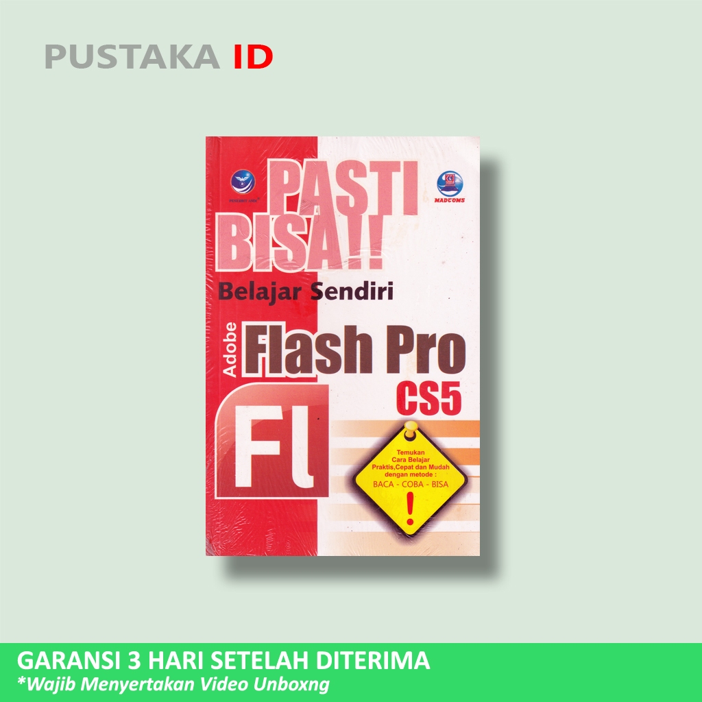 หนังสือ ต้องเก่ง! Self-Teach Adobe Flash Pro CS5 - Madcoms | Shopee Thailand