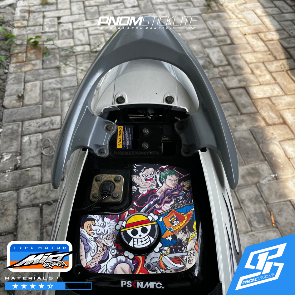 Mio SPORTY TANK STICKER MIO SMILE MIO SOUL KARBU DECAL STICKER YAMAHA ...