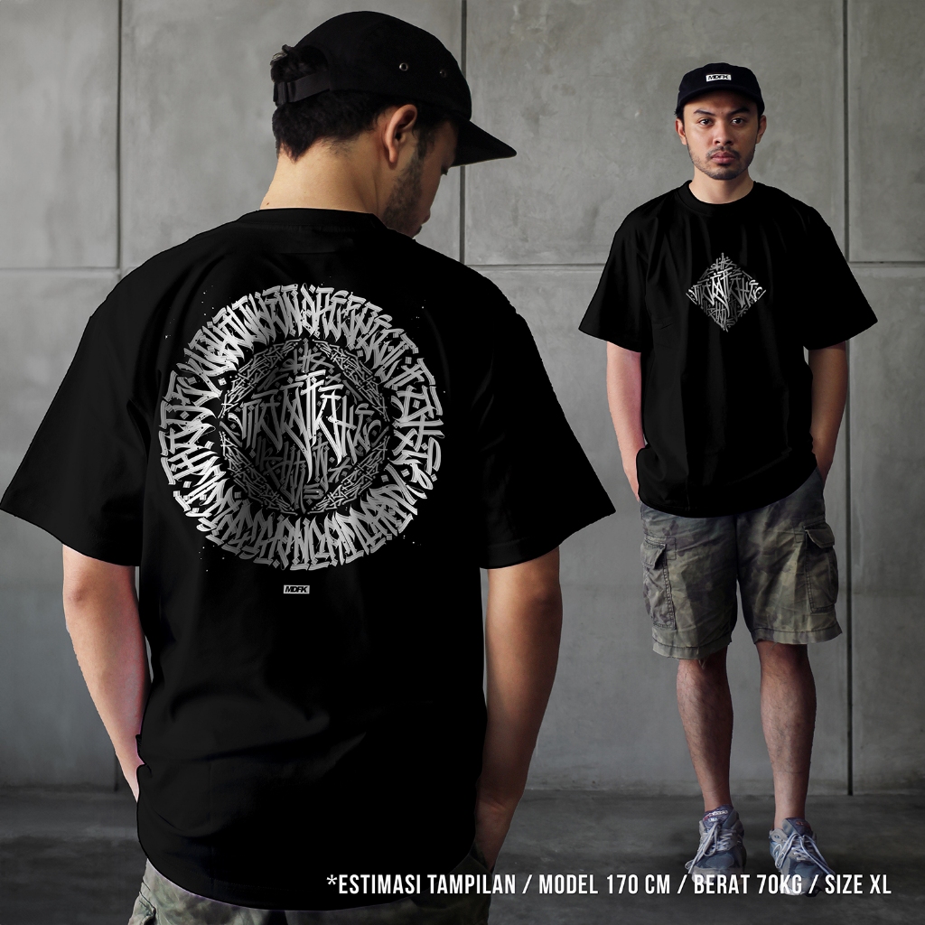 เสื้อยืด MDFK CALLIGRAFFITI | กราฟฟิตี | Shopee Thailand