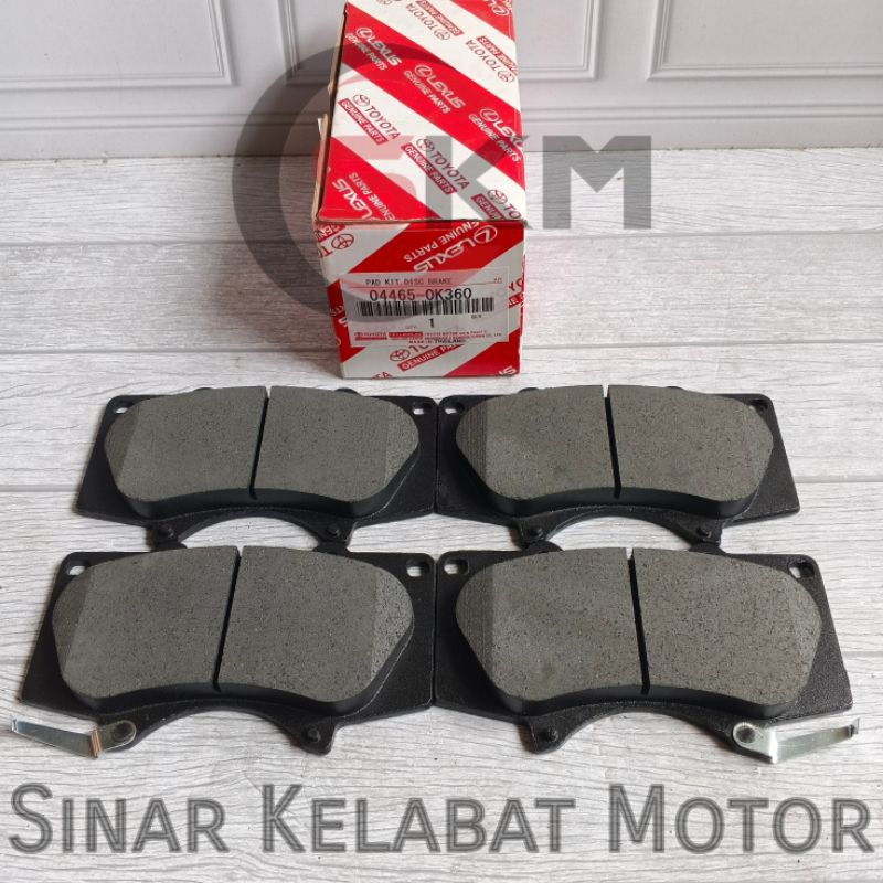 ผ้าเบรค ผ้าเบรค TOYOTA FORTUNER VRZ HILUX REVO 04465-0K360 | Shopee ...