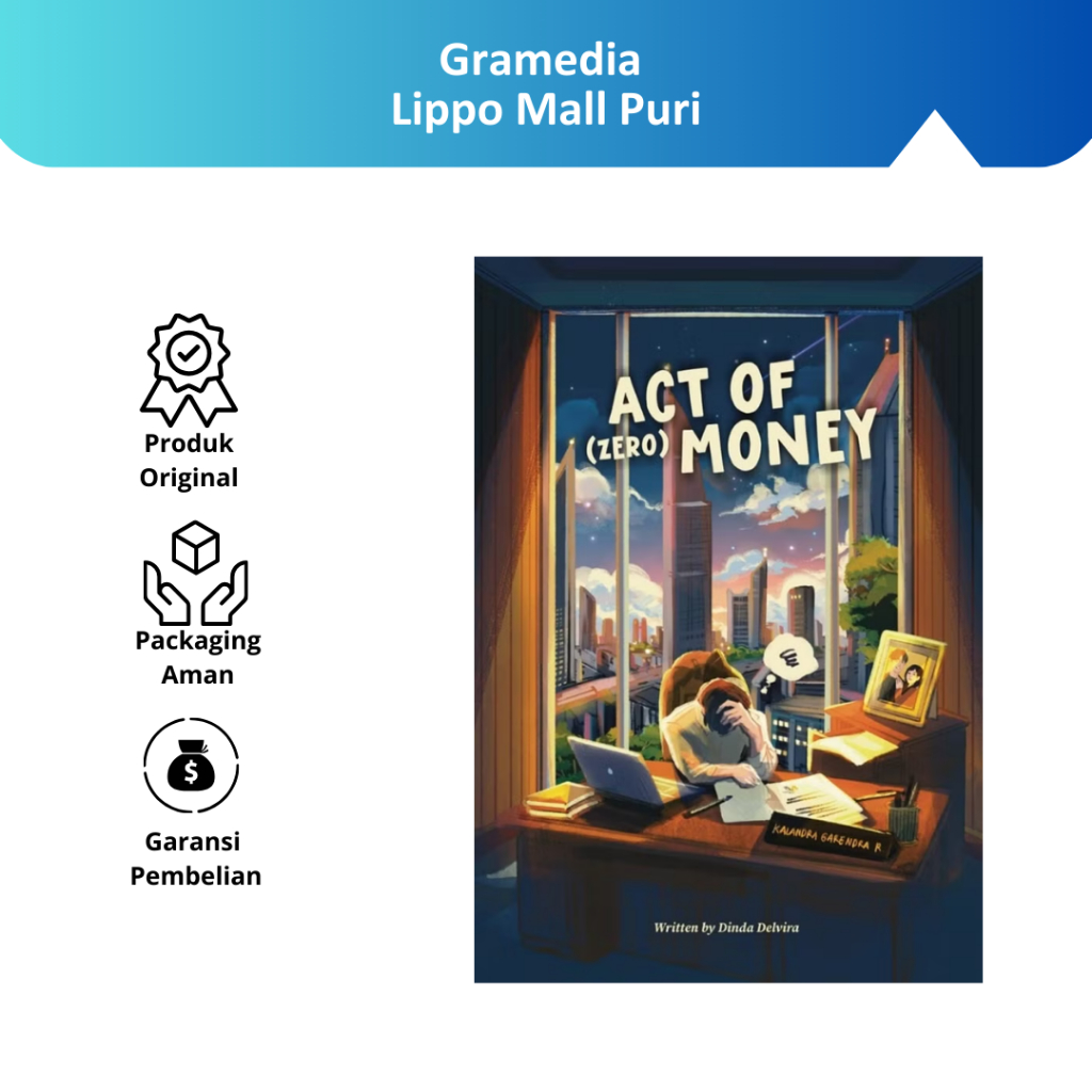 Gramedia Lippo Mall Puri - ACT OF ZERO MONEY | Shopee Thailand