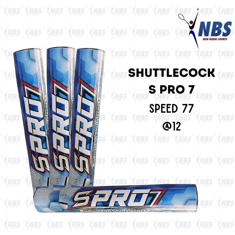 ลูกขนไก่ S Pro 7 Shuttle Cock Pro 7 เดิม | Shopee Thailand