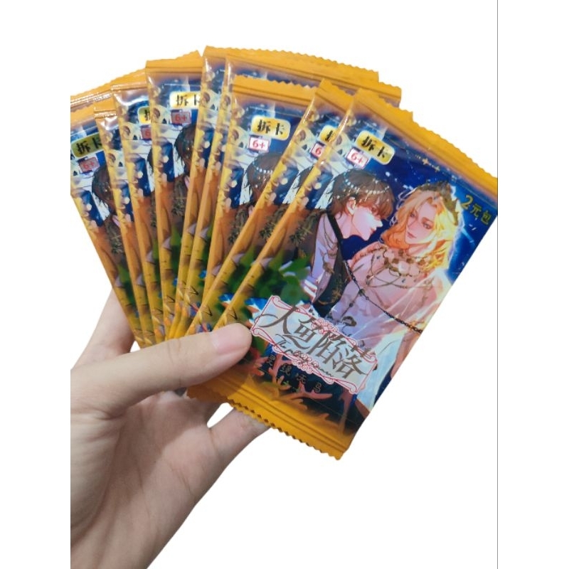 Booster Pack CCG The Falling Merman Card Manhwa มังงะ BL อะนิเมะคอลเลก ...