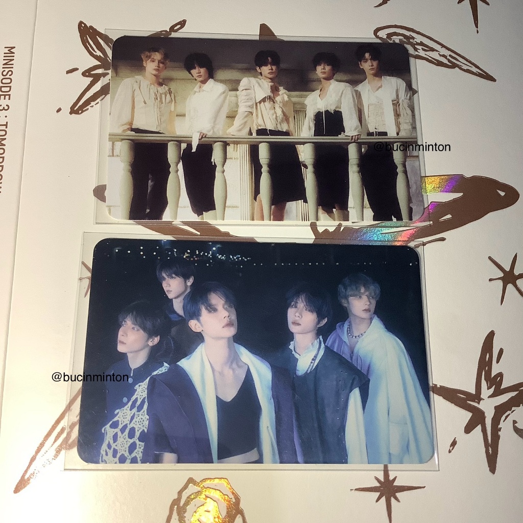 Photocard TXT OT5 Group อัลบั้ม Weverse Promise โรแมนติกพรุ่งนี้ x ...
