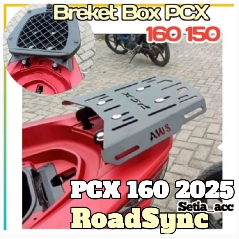 Lokal Bracket Breket Box PCX 160 PCX 150 Aws Project New Local Bracket ...