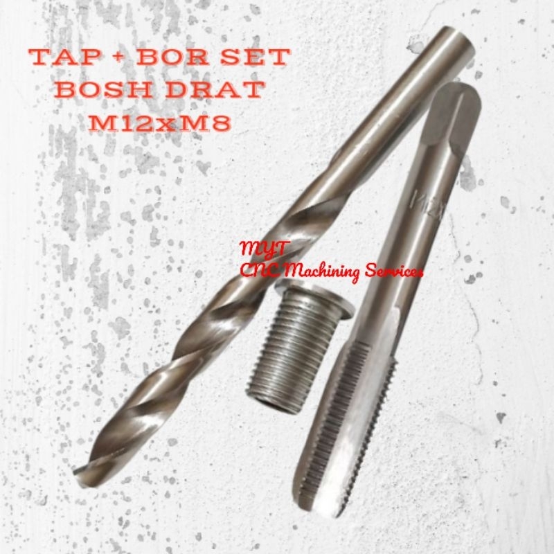 Mata ชุดดอกสว่านต๊าป Boss Bosh Dart Sok Dart Lock Bolt 12. m12xm8 ...