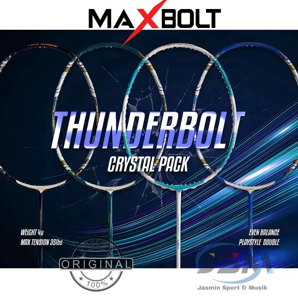 Maxbolt THUNDERBOLT BADMINTON CKET ดั้งเดิม | Shopee Thailand