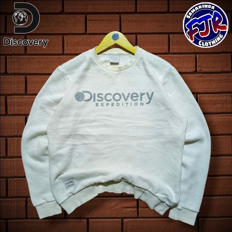 Discovery Big Logo Crewneck Original | Shopee Thailand