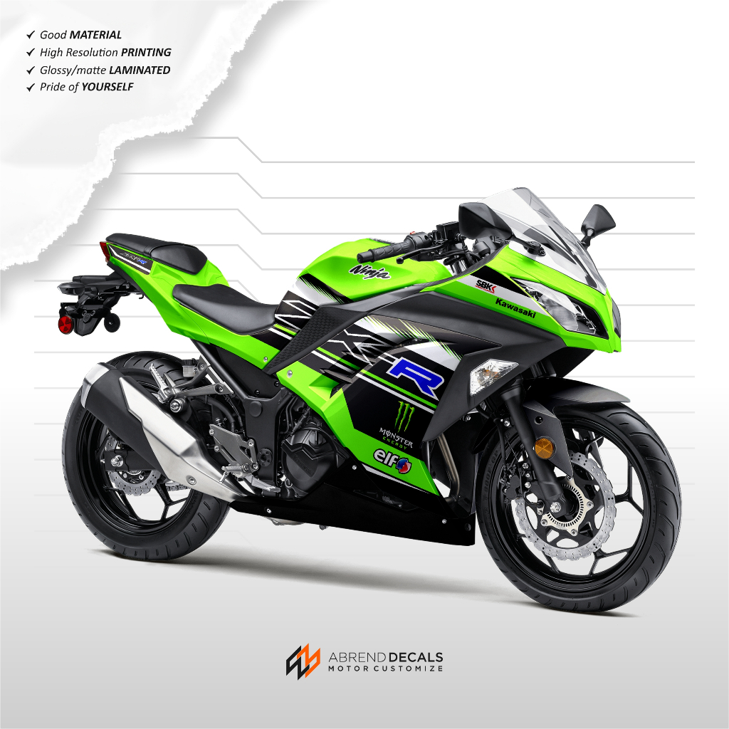 Striping NINJA 250 FI OLS LIVERY ZX-R WSBK/KAWASAKI NINJA FI DESIGN ...