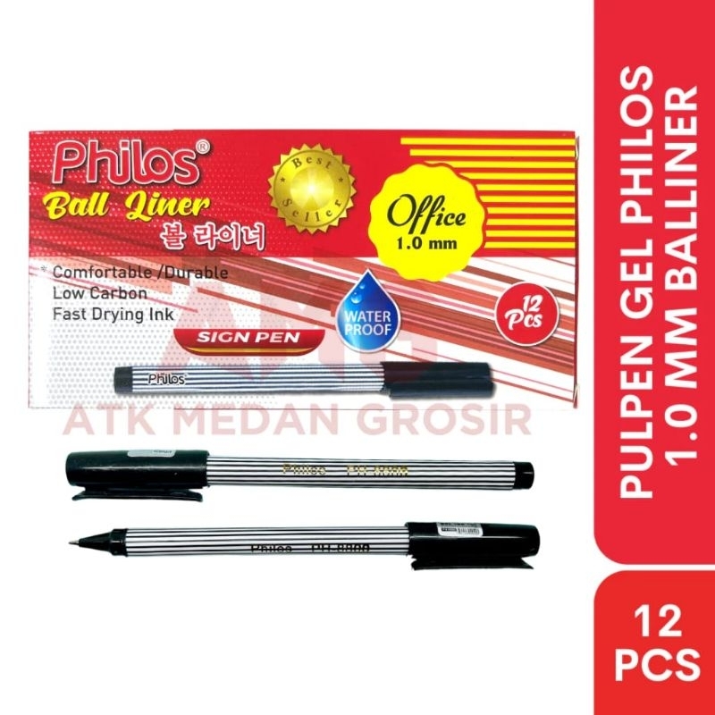 1 MM BALLINER PHILOS PEN // HANDSOME PEN // ปากกาอย่างเป็นทางการ | Shopee Thailand