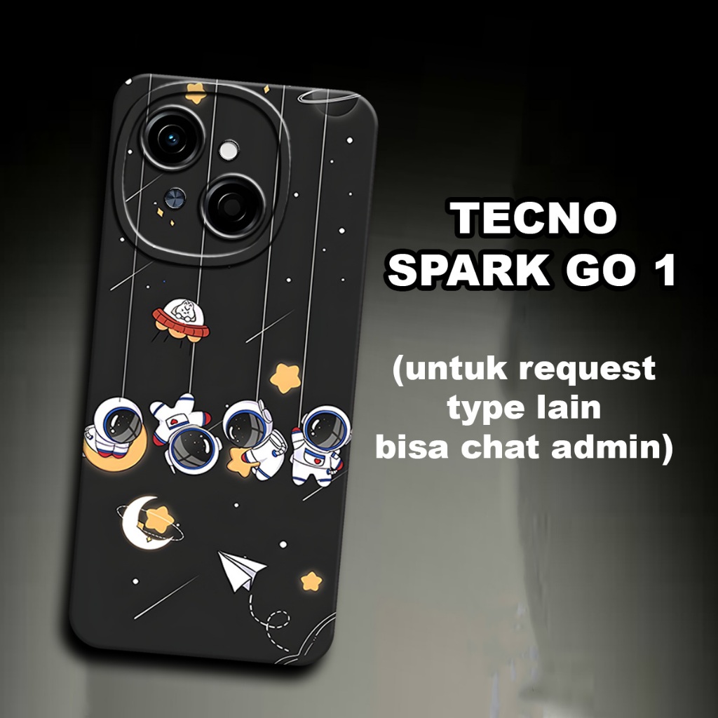 CC35/ เคสยางยืดหยุ่นสําหรับ TECNO SPARK GO 1/ลายน่ารัก/ TECNO SPARK GO ...