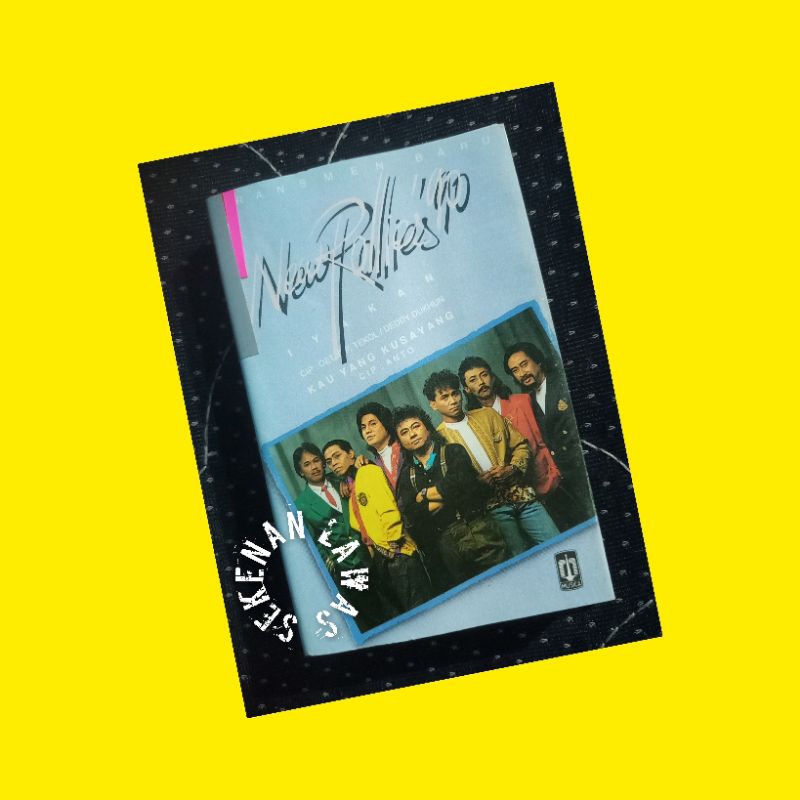 New Rollies 90 Cassette - New Aransement Hits (ปกพร้อมสติ๊กเกอร์วิทยุ ...
