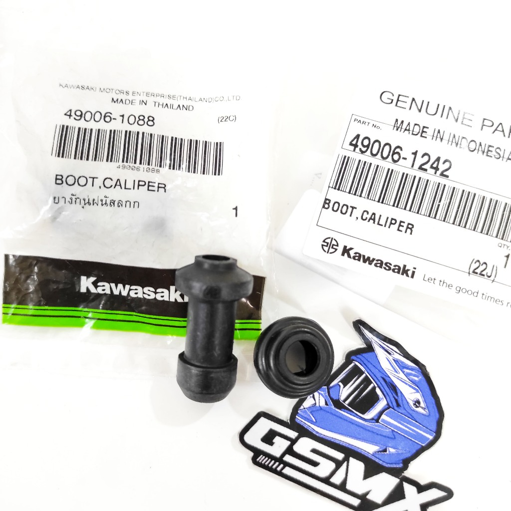 บูทคาลิปเปอร์หน้า Gut Rubber KLX 150 Dtracker KLX BF Original KAWASAKI ...