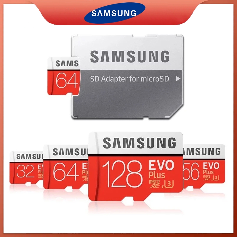 Samsung 1TB EVO Plus Micro SD Card 128GB 256GB 512GB Class 10 การ์ด TF ความเร็วสูง เหมาะสําหรับ ...