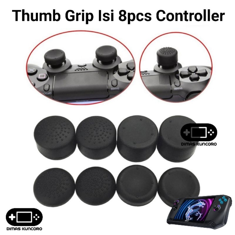 Thumb Grip เนื้อหา 8 ชิ้น Analog mis claw a1m ซิลิโคนซิลิคอน thumbgrip ...