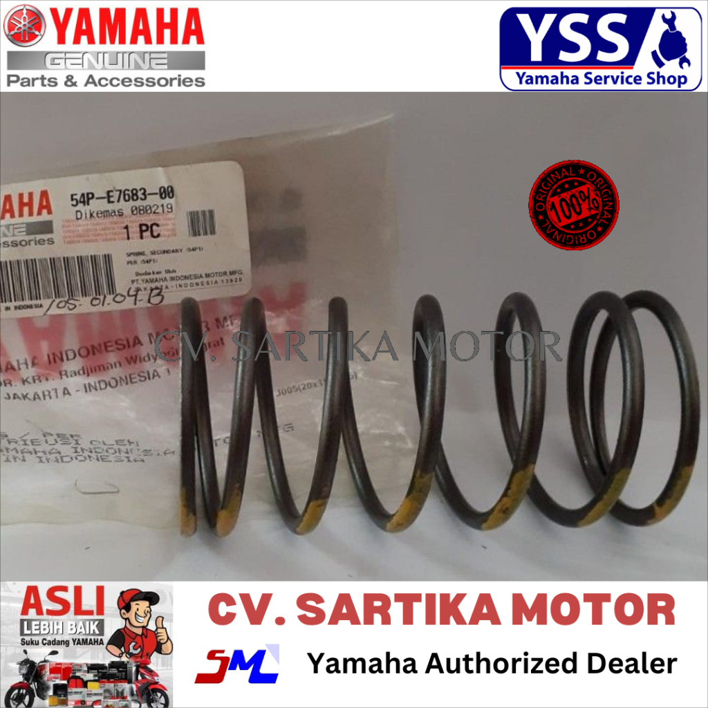 ต่อ CVT Mio j,gt,Soul gt / SPRING, SECONDARY (54P1) / 54P-E7683-00 ...