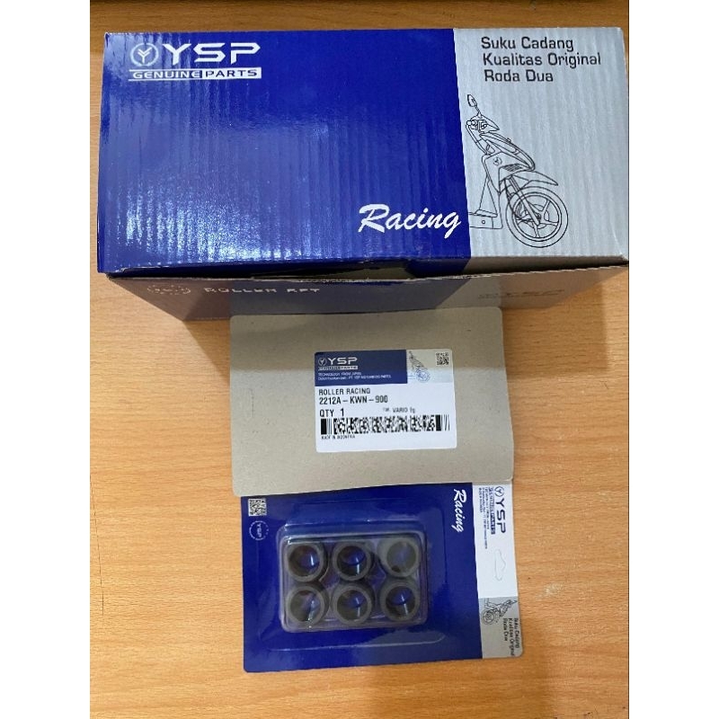 WHOLESALE (YSP) (ราคาต่อ 3 ชุด) ROLLER RACING VARIO 125 KWN 9GRAM (FCC ...