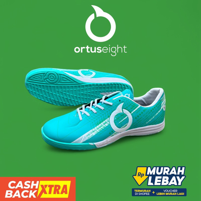 Hijau Ortuseight Catalyst Legion Volta Unity รองเท้าฟุตซอลล่าสุดสีเขียว ...