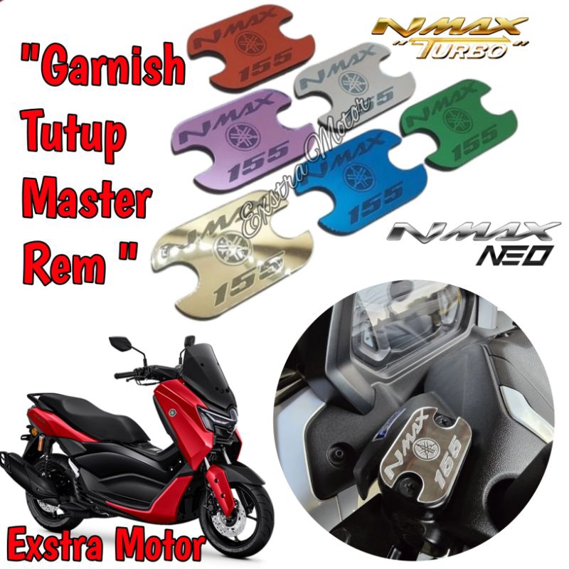 Nmax Turbo Neo Nmax แม่เบรกฝาครอบ Garnish ใหม่สัญลักษณ์เบรคอะคริลิค ...