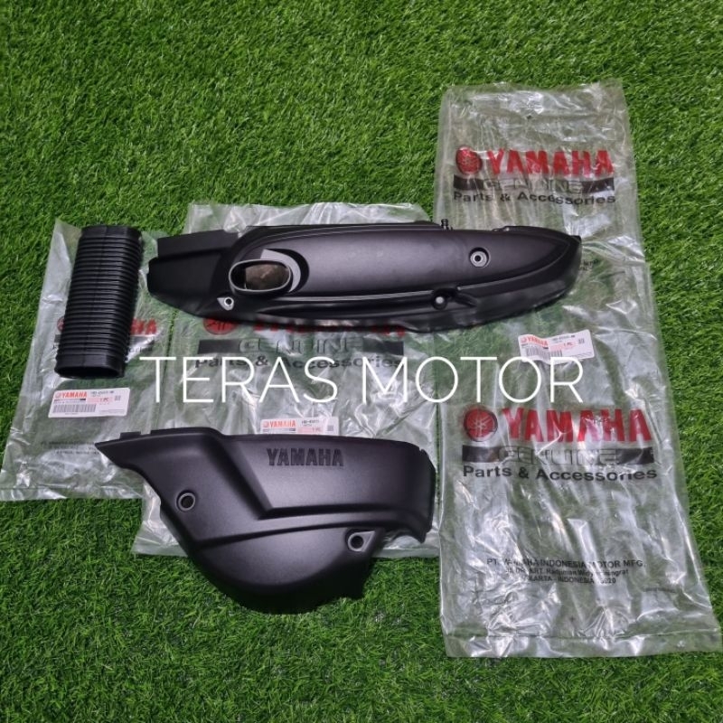 Cvt Cover mio fino karbu original yamaha cvt Cover cvt block Cover mio ...