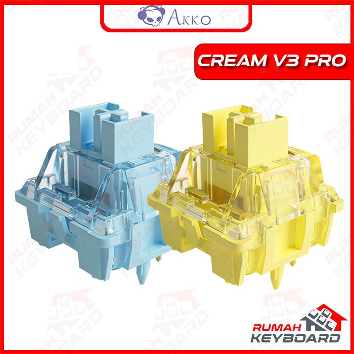 Akko Cream Blue V3 PRO - สวิตช์ - 5 PIN - 38g - แท่นยึด Pcb | Shopee ...