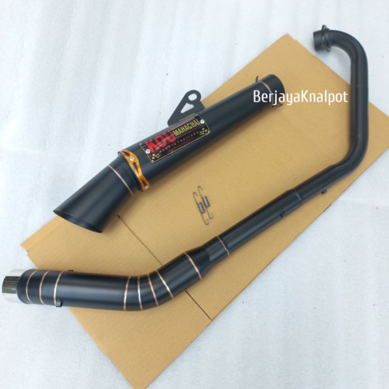 ข้องอใหญ่ Kou Mahahachai (1Set) ท่อไอเสีย Full Black R15 v1v2 R15 v3 MT 15 Supra Gtr/RS 150 Tmx ...