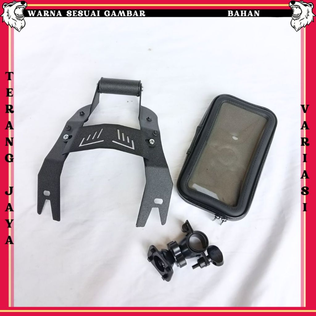 Nmax HP GPS HOLDER แพคเกจโทรศัพท์ใหม่กันน้ํา MOTORCYCLE HANDLEBAR ...
