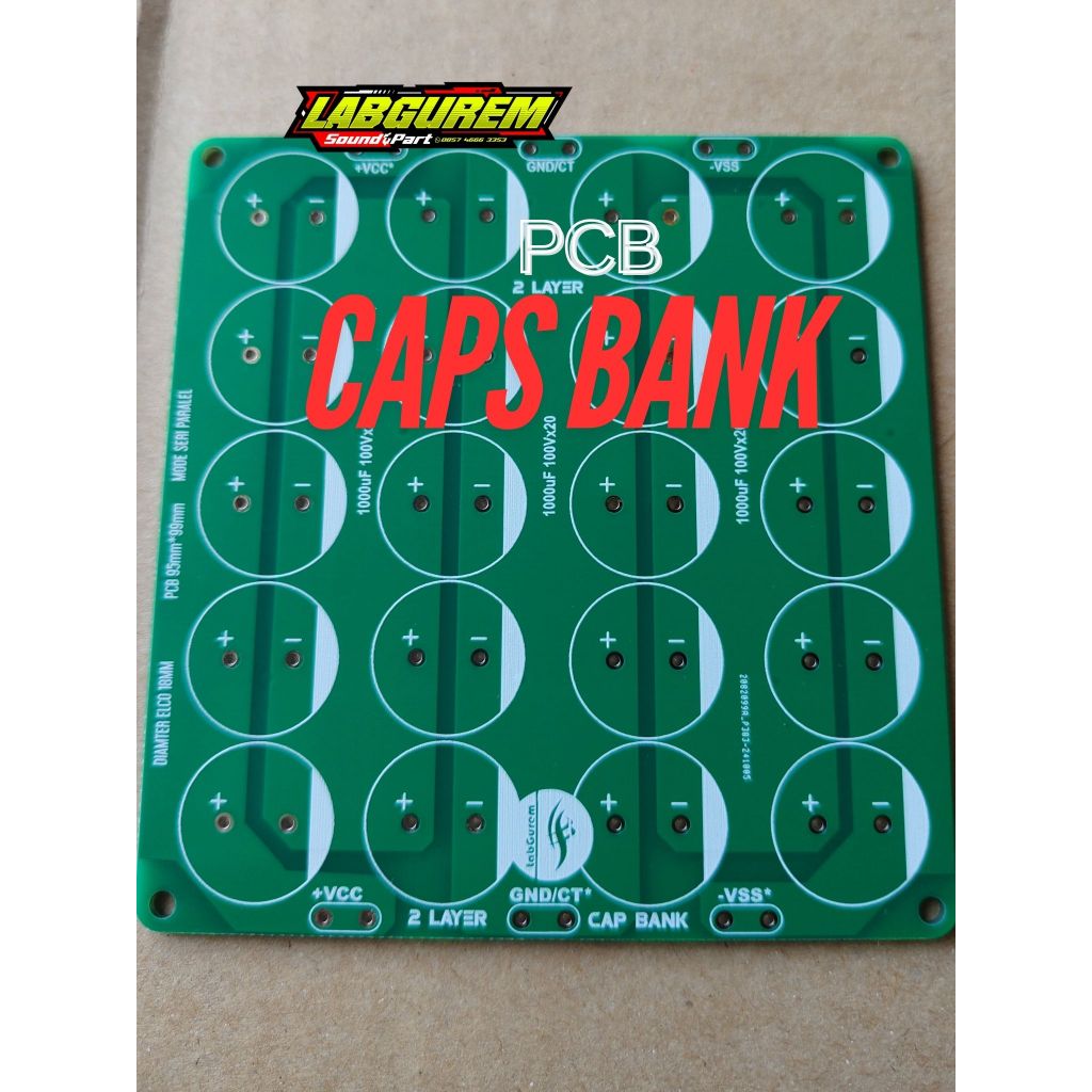 Pcb PSU ELCO CAP BANK 20 ELCO | Shopee Thailand