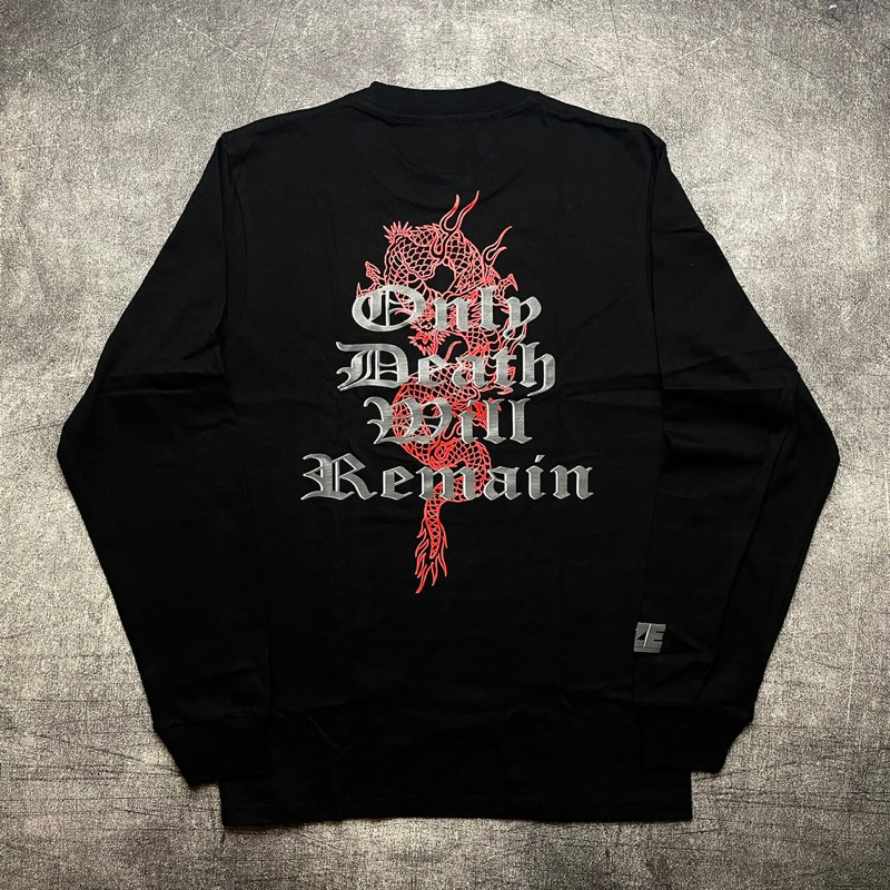 แขนยาว 025 OTWOFIVE - ONLY DEATH WILL REMAIN เท่านั้น | Shopee Thailand