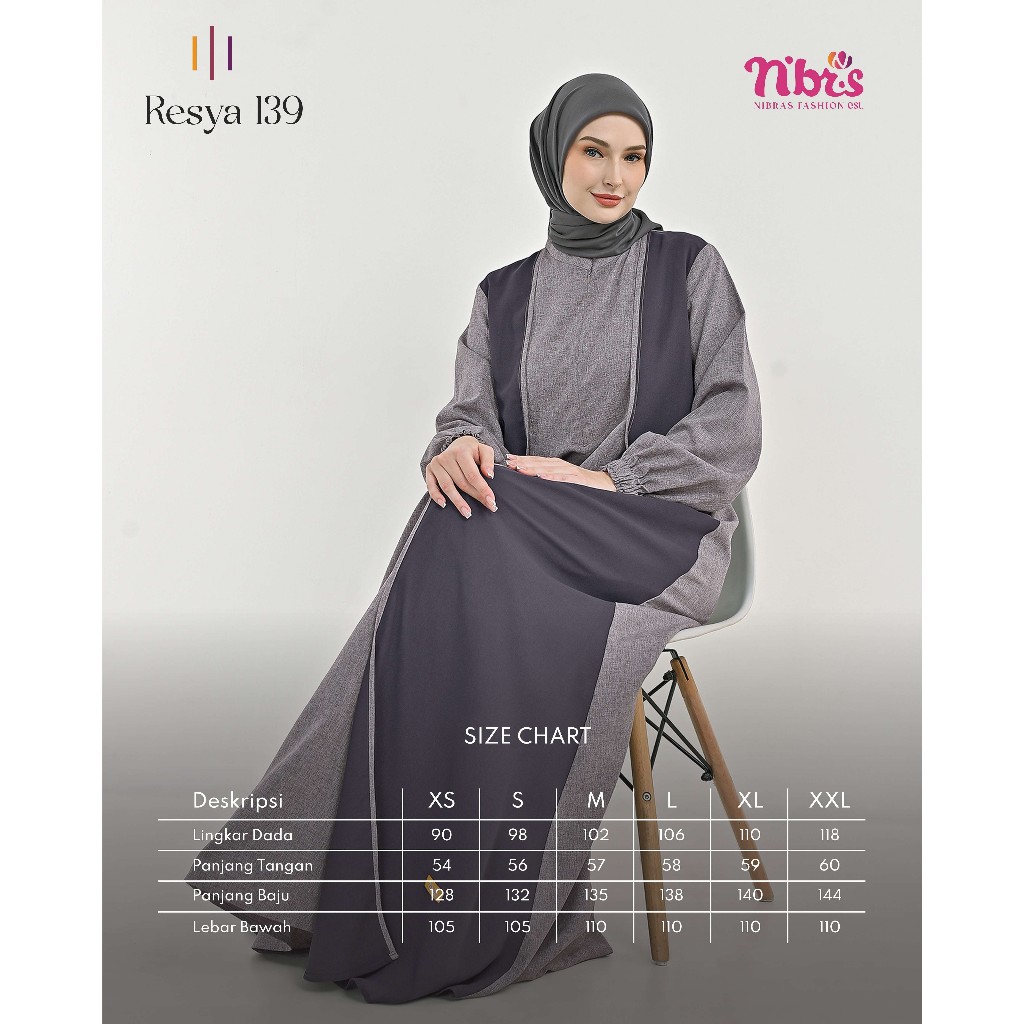 เสื้อคลุมใหม่ล่าสุดของ Resya 139/เสื้อคลุมร่วมสมัยล่าสุด 2024 | Shopee ...