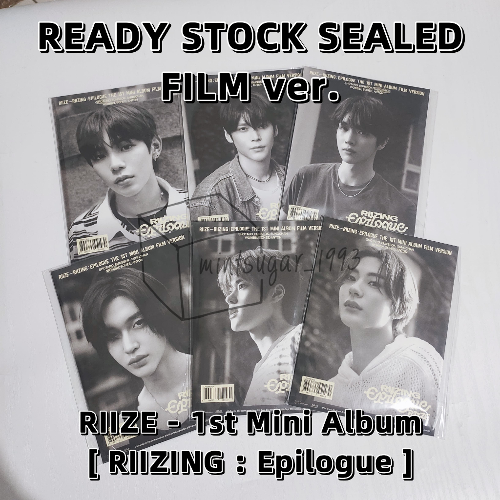 RIIZE - 1st Mini Album [ RIIZING : Epilogue ] ( FILM Ver. ) ( Shotaro ...