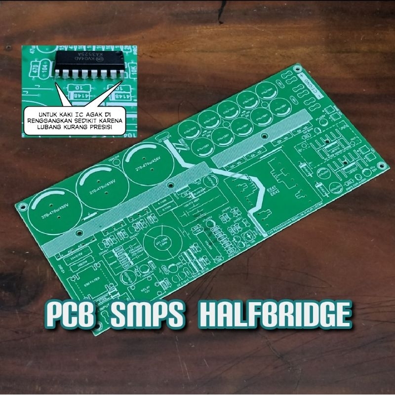 PCB SMPS HB Halfbridge PCB Fix วัสดุไฟเบอร์ FR4 แหล่งจ่ายไฟ | Shopee ...