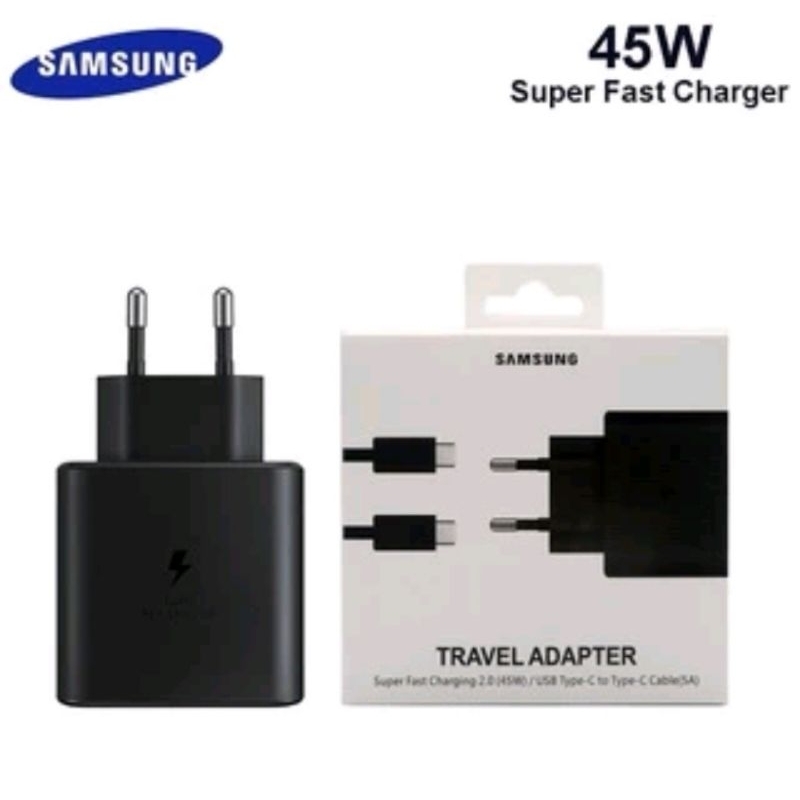 อะแดปเตอร์ Samsung Galaxy A71 A51 A31 Charger 45W Super Fast Charging ...