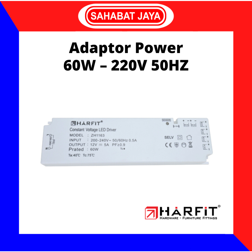 Harfit POWER LED ADAPTER 60W 220V 50HZ | Shopee Thailand