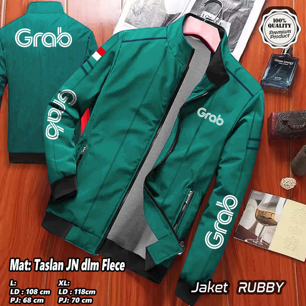 2024 คนขับชายหญิงใหม่ล่าสุด PARACHUE GRAB JACKET / COOL DISTRO GRAB ...