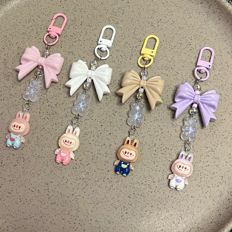 Labubu KEYCHAIN - PREMIUM LABUBU CHARM BAG / LABUBU PHONE STRAP ...